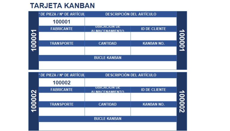 Plantilla Excel: Método Kanban (Descargar Gratis)
